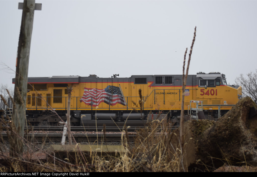 UP Engine 5401, Des Moines IA